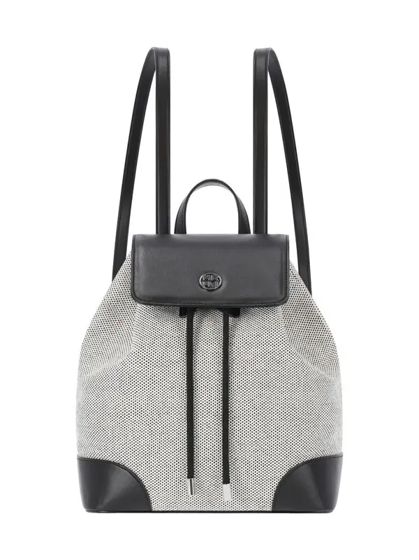 Marhen.j Noble Cotton & Vegan Leather - Black