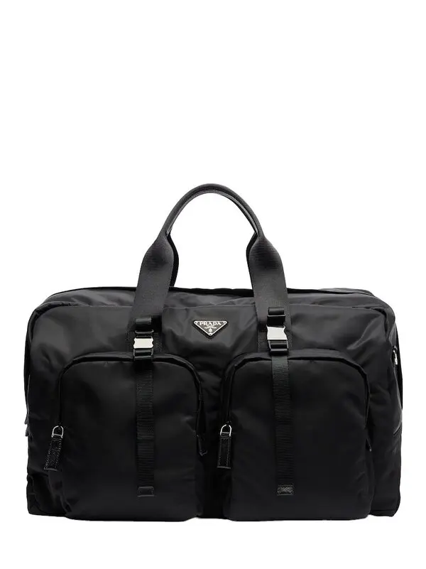 Prada Re-nylon Duffel Bag - Black