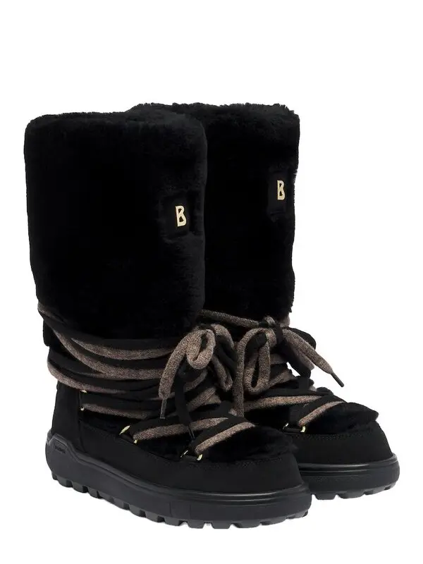 Bogner Chamonix Shearling Boots - Black