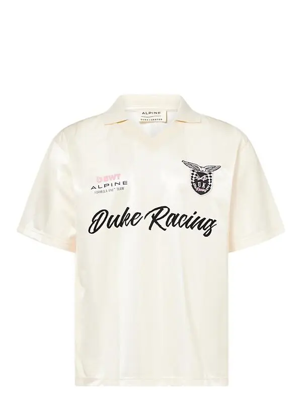 DUKE + DEXTER Alpine Formula One Team Sports Jersey Top - Gold