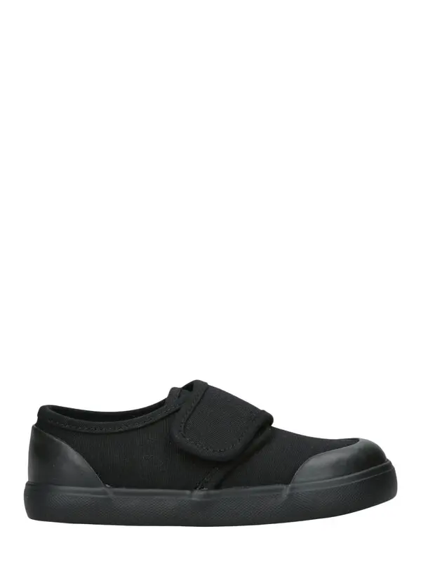 START-RITE Canvas Skip Sneakers - Black