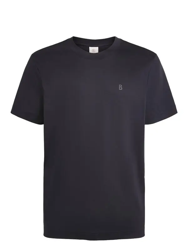 Bogner Cotton Logo Ryan T-shirt - Navy