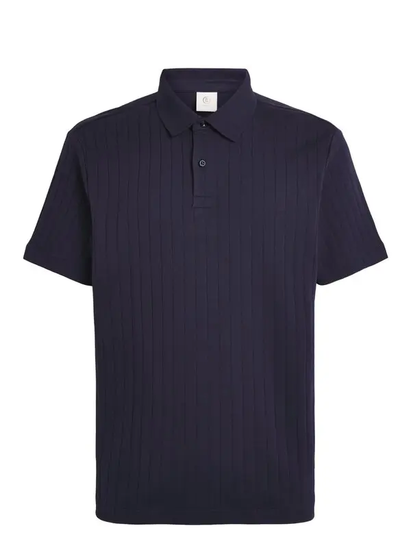 Bogner Cotton Zane Polo Shirt - Navy