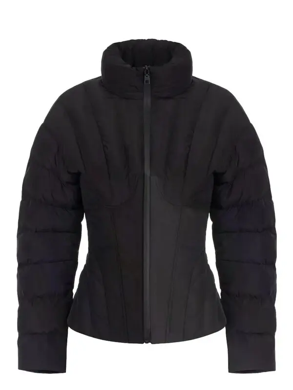 Elisabetta Franchi Quilted Down Jacket - Black