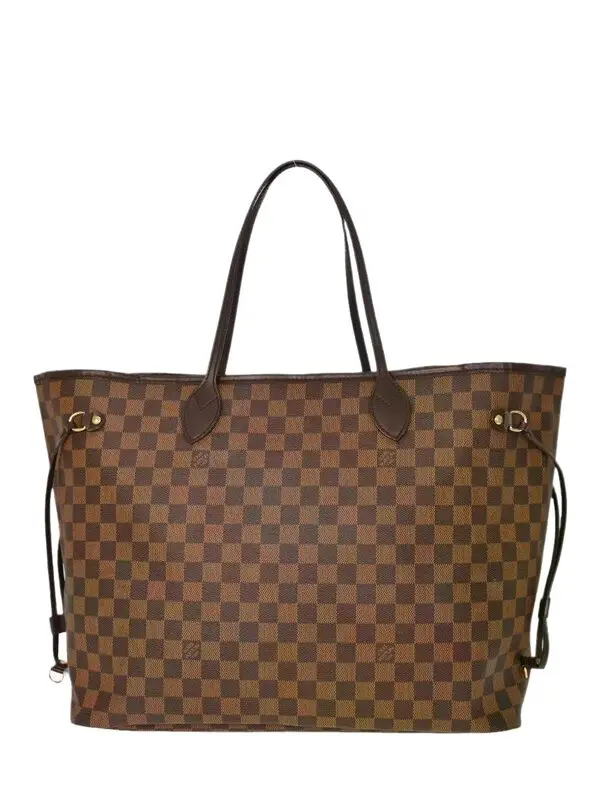 LOUIS VUITTON 2008 Gm Neverfull Tote Bag - Brown