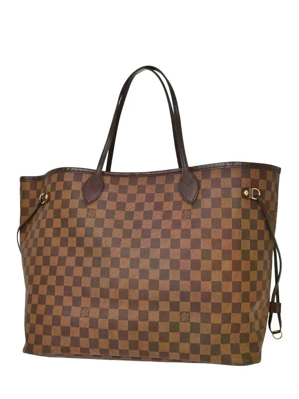 LOUIS VUITTON 2008 Gm Neverfull Tote Bag - Brown