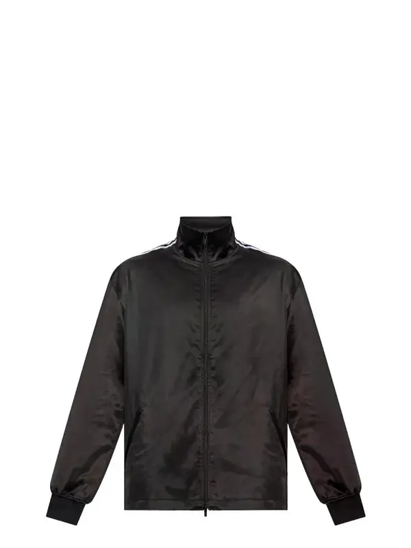 Y3 Satin Gradient 3-stripes Track Top - Black