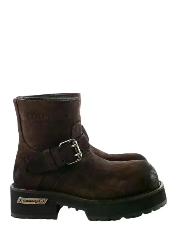 Balenciaga Venom Mini Bootie - Brown