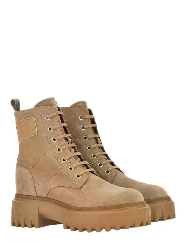 Hogan H700 Lace-up Boots - Neutrals