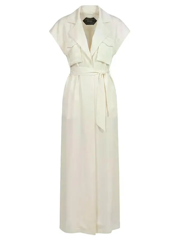 TALLER MARMO Serengeti Belted Maxi Dress - Neutrals
