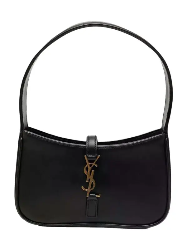 Saint Laurent 2022 Mini Smooth Calfskin Le 5 A 7 Shoulder Bag - Black