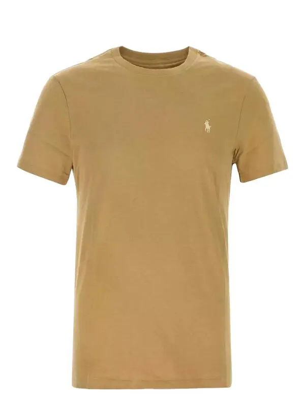 Polo Ralph Lauren Logo-embroidered T-shirt - Neutrals