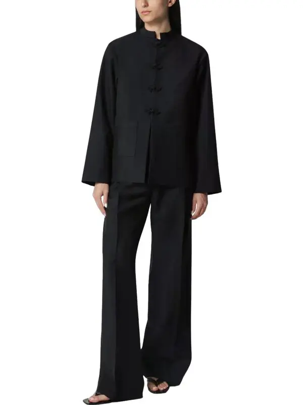 RÓHE Pankou-closure Jacket - Black