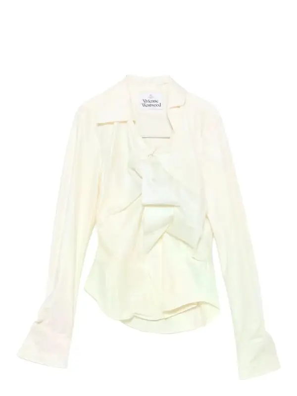 VIVIENNE WESTWOOD Draped Shirt - Neutrals