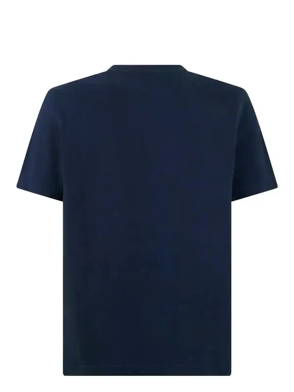 Paul & Shark Logo-print Cotton T-shirt - Blue