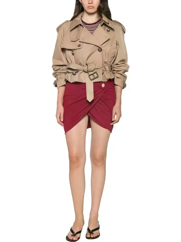 Isabel Marant Étoile Sabrina Mini Skirt - Red