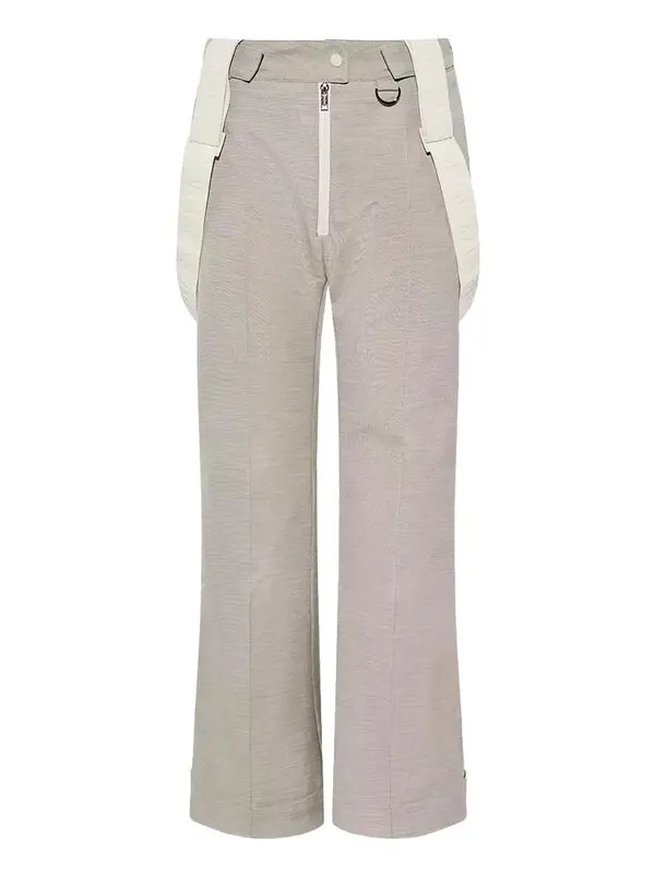 YVES SALOMON Logo Strap Ski Trousers - Neutrals