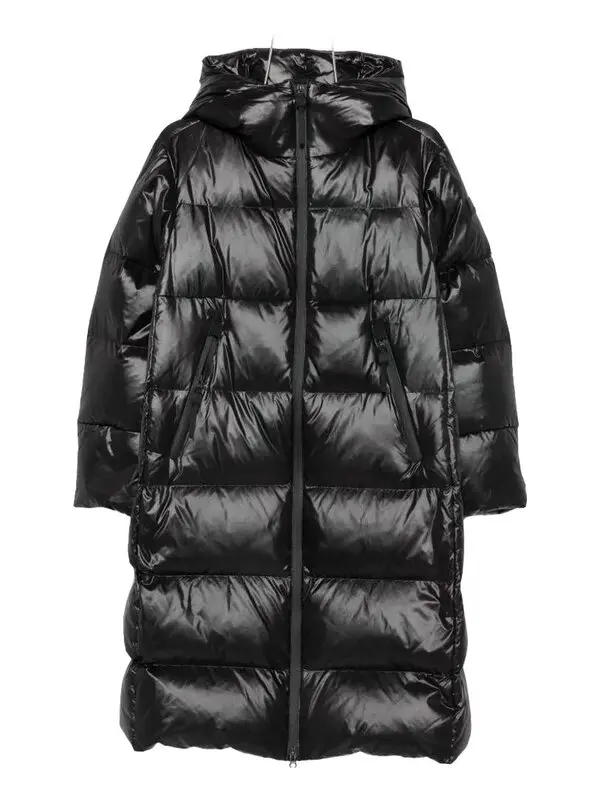 Peuterey Quilted Hooded Jacket - Black
