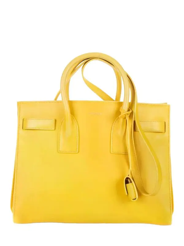 Saint Laurent Sac De Jour Tote Bag - Yellow