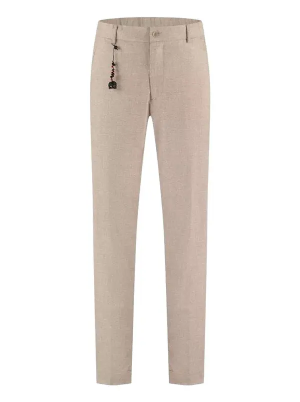 Marco Pescarolo Tailored Button-fastening Trousers - Neutrals