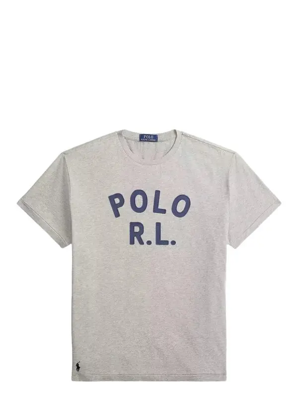 Polo Ralph Lauren Logo-print Crew-neck T-shirt - Grey