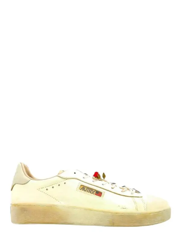 AUTRY Dallas Low Super Vintage Tennis Sneakers - Neutrals