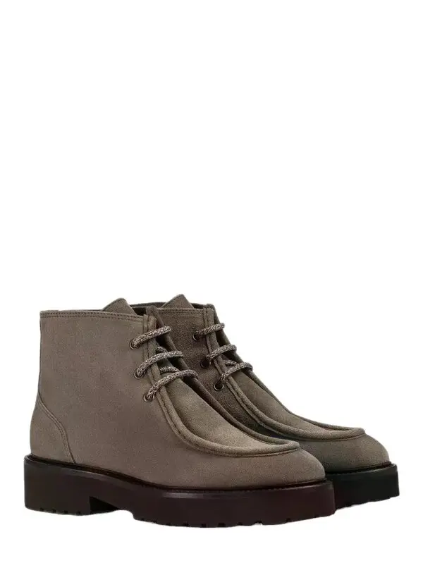DOUCAL'S Suede Chukka Boots - Grey