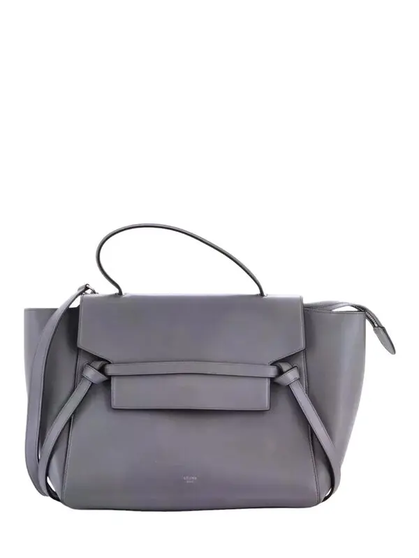 Celine Belt Bag Calfskin Mini Satchel - Grey