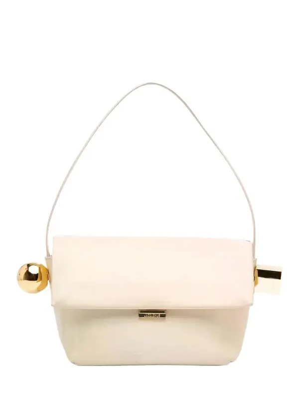 Jacquemus 2023-2026 Nappa Le Rond Carre Shoulder Bag - White