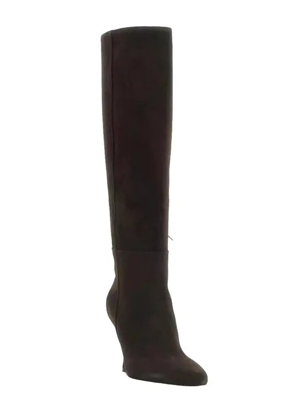 SEMICOUTURE Lucinda Pointed-toe Knee-high Boots - Brown