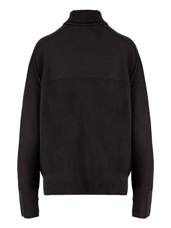 Carven Cashmere Roll-neck Sweater - Brown