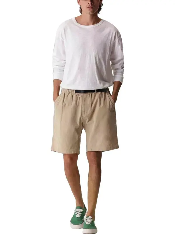 FORTELA Mike Corduroy Shorts - Neutrals