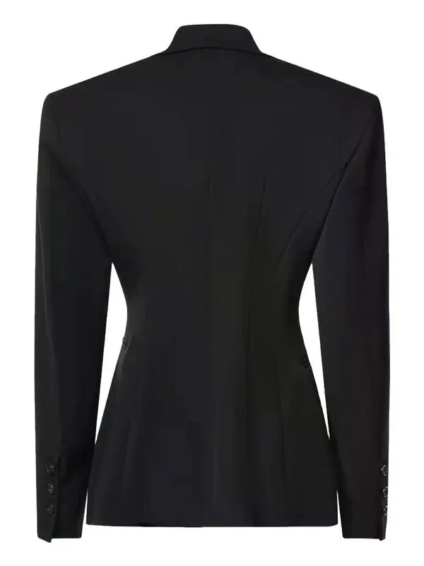 Andamane Single-breasted Blazer - Black
