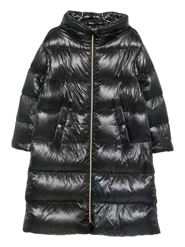 Herno Quilted Coat - Black