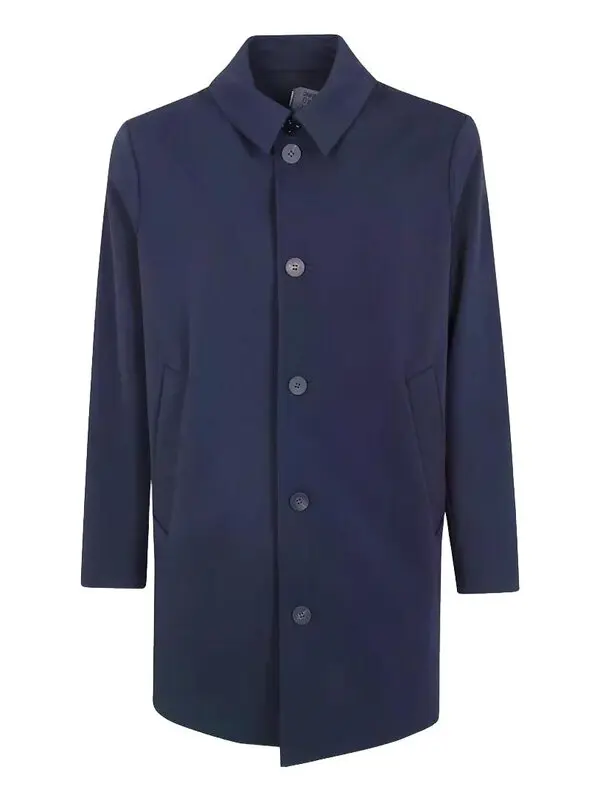 RRD Single-breasted Raincoat - Blue