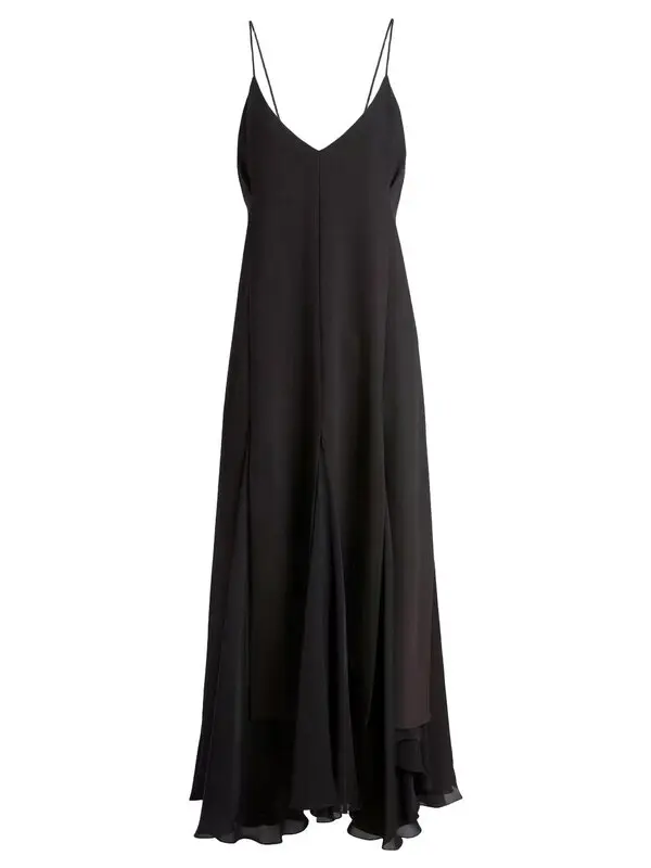 Khaite The Clover Maxi Dress - Black