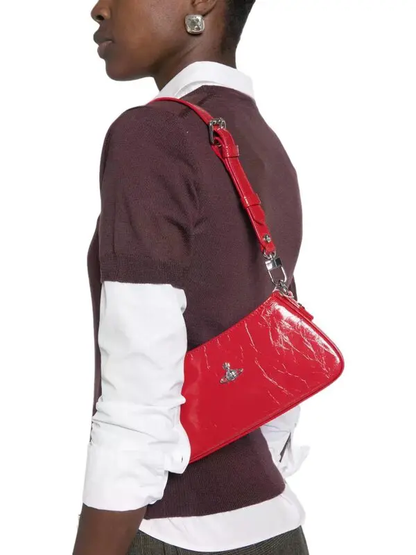 VIVIENNE WESTWOOD Tasha Orb Shoulder Bag - Red