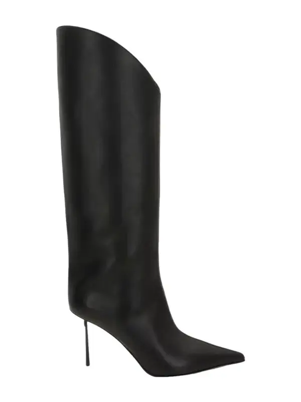 LE SILLA Pointed-toe Stiletto Boots - Black