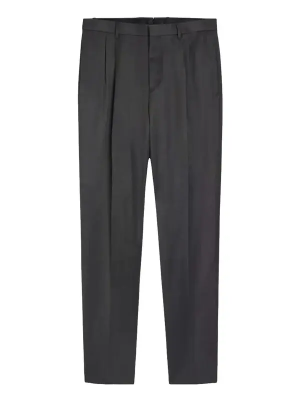 LARDINI Pleated Detail Tailored Trousers - Grey