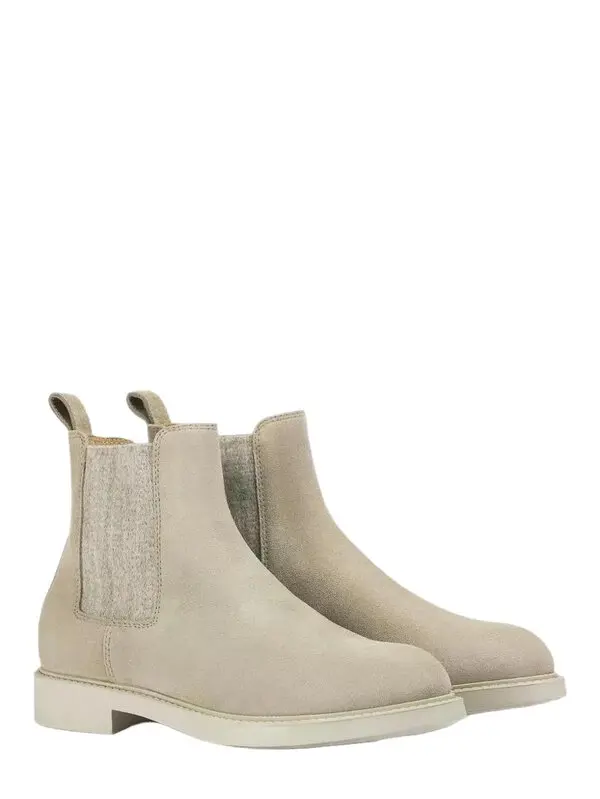 DOUCAL'S Suede Chelsea Boots - Neutrals