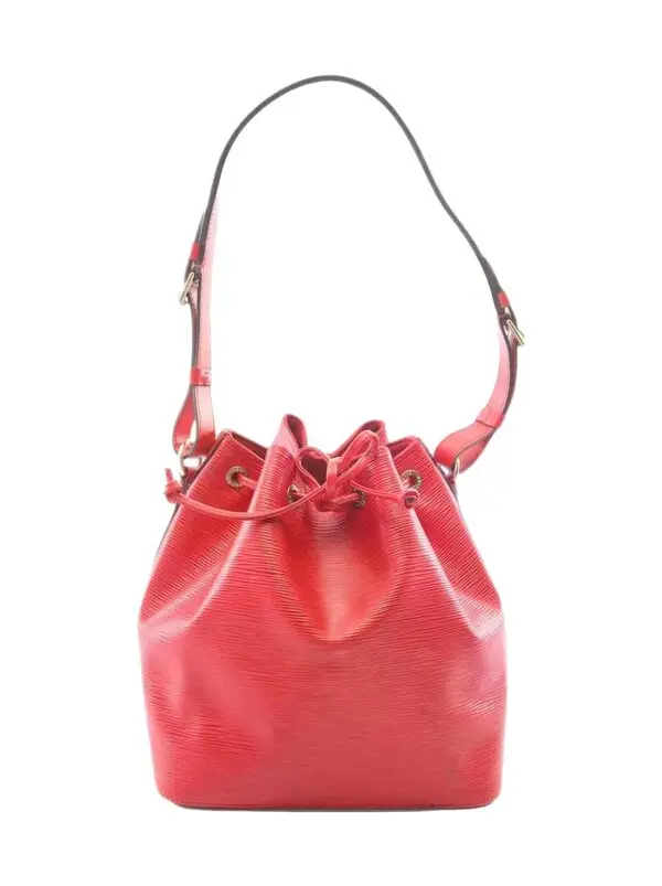 LOUIS VUITTON 1998 Petit Noé Shoulder Bag - Red