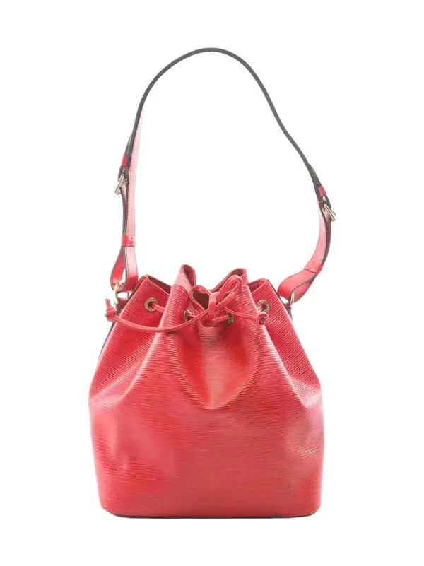 LOUIS VUITTON 1998 Petit Noé Shoulder Bag - Red
