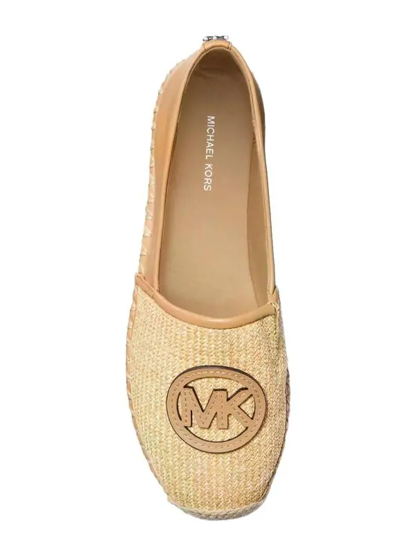 Michael Kors Logo Plaque Espadrilles - Neutrals