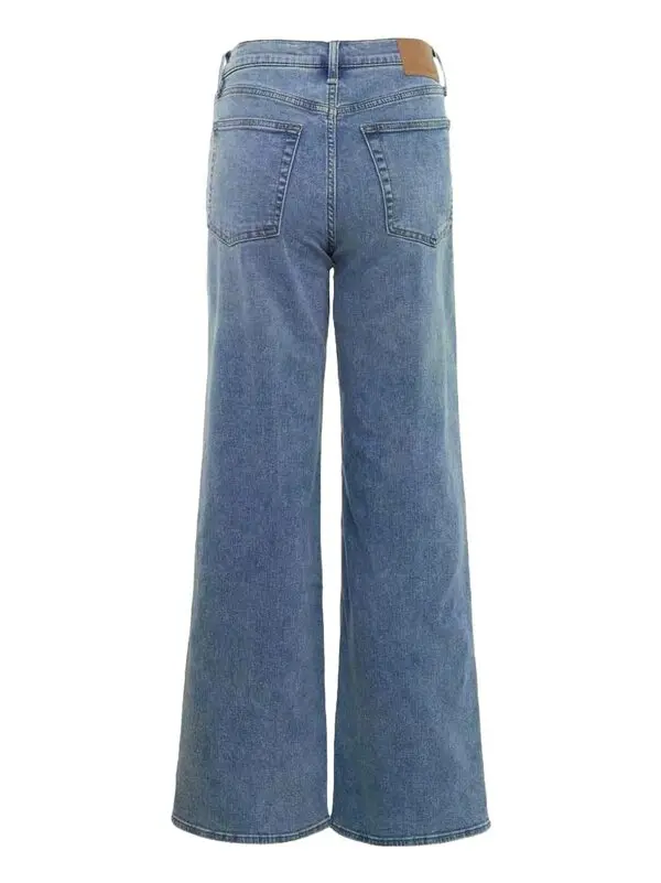 Rag & Bone Andi Wide-leg Jeans - Blue