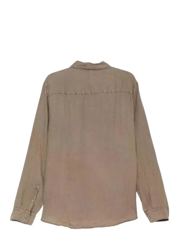 JAMES PERSE Lightweight Linen Shirt - Green