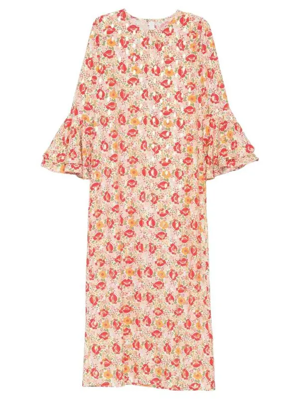 BAMBAH Isla Dress - Red