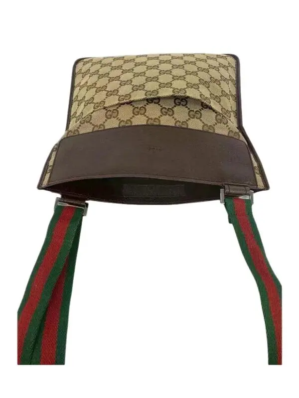 Gucci 2000-2015 Gg Canvas Web Crossbody Bag - Neutrals