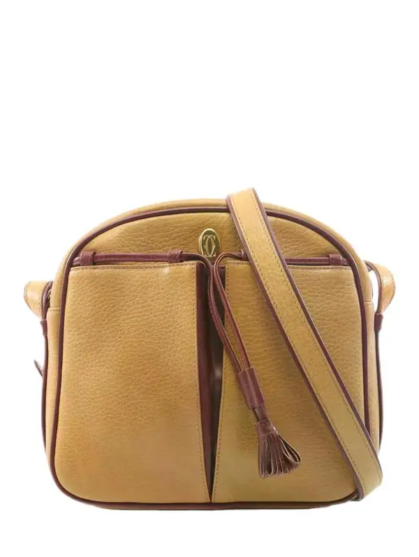 Cartier 20th Century Leather Must De Crossbody Bag - Brown