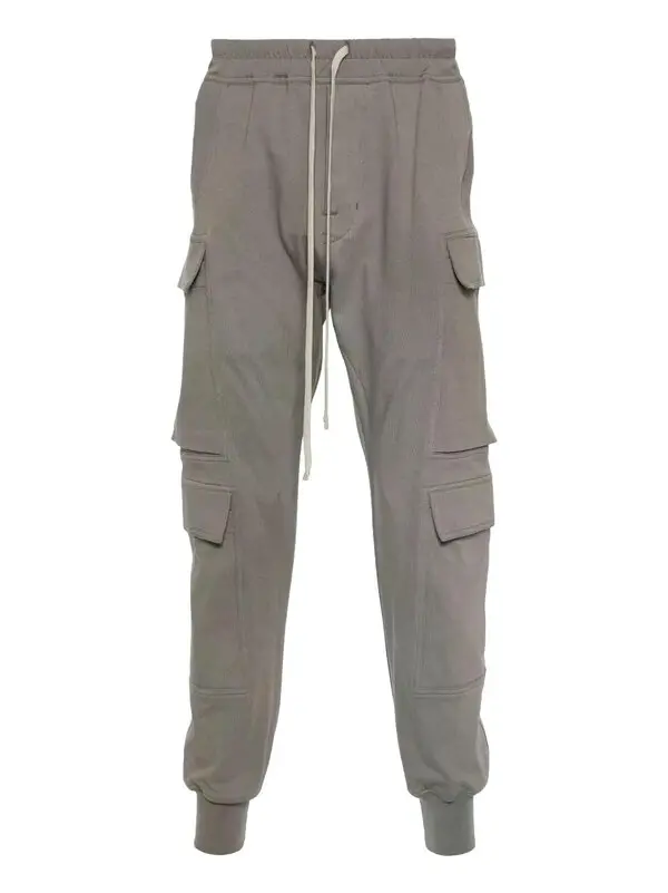 Rick Owens Mastodon Cargo Track Pants - Grey