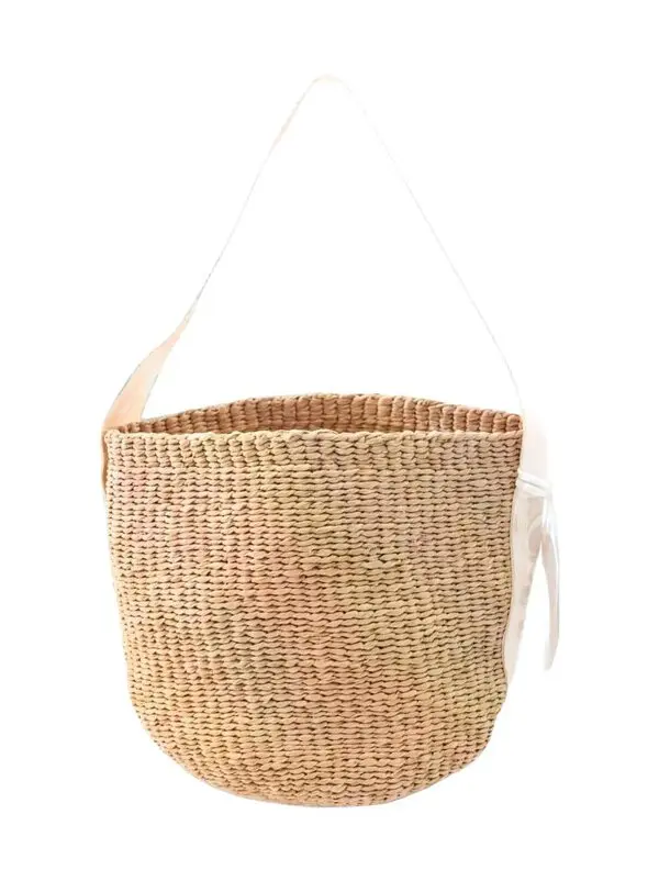 Chloé Woody Basket Bag - Neutrals